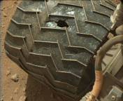Mars Rover’s Wheel Wear and Tear