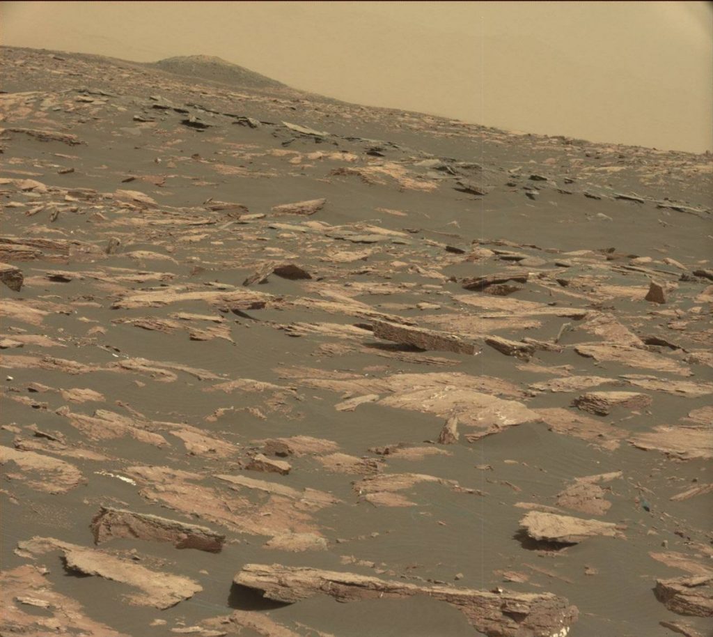 Curiosity Mars Rover: Steady Progress of Laser-shooting Robot