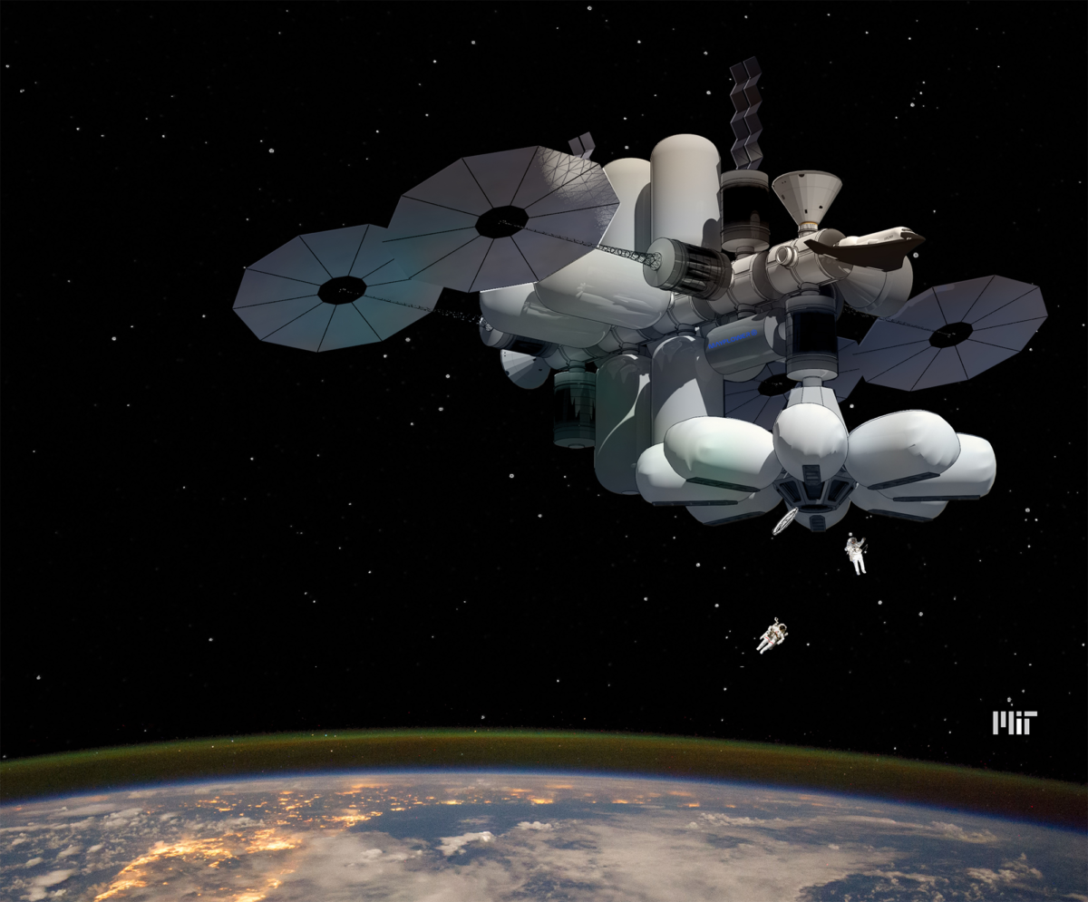 MARINA: Luxury Earth-facing Space Hotel