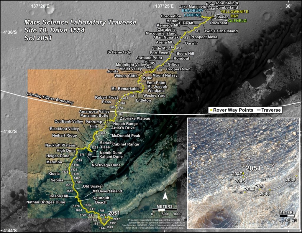 Curiosity Mars Rover Eyes Drill Target Duluth