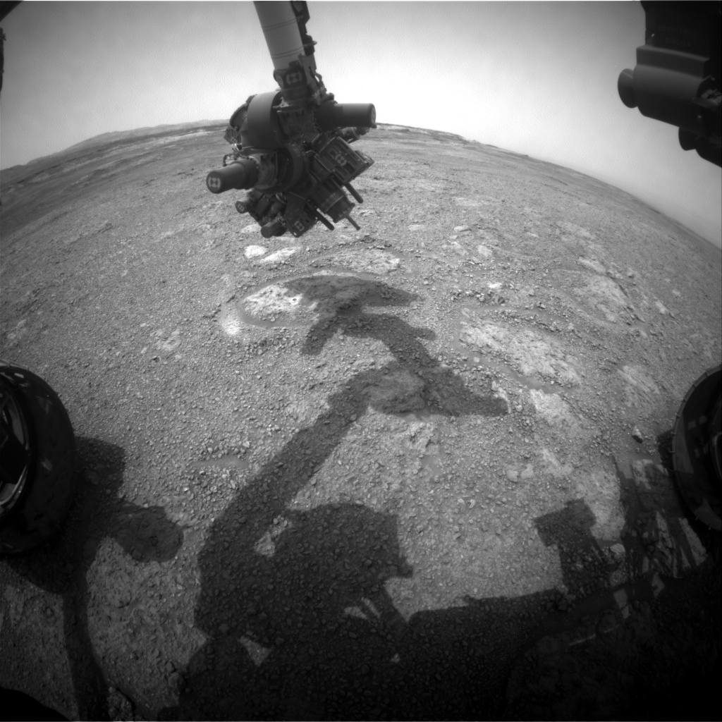 Curiosity Mars Rover: Monitoring Regional Dust Storm