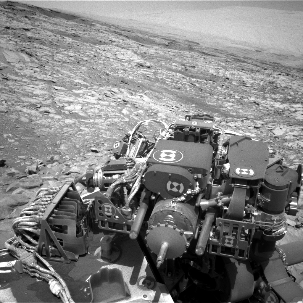 Curiosity Mars Rover: Gazing Into the Distance