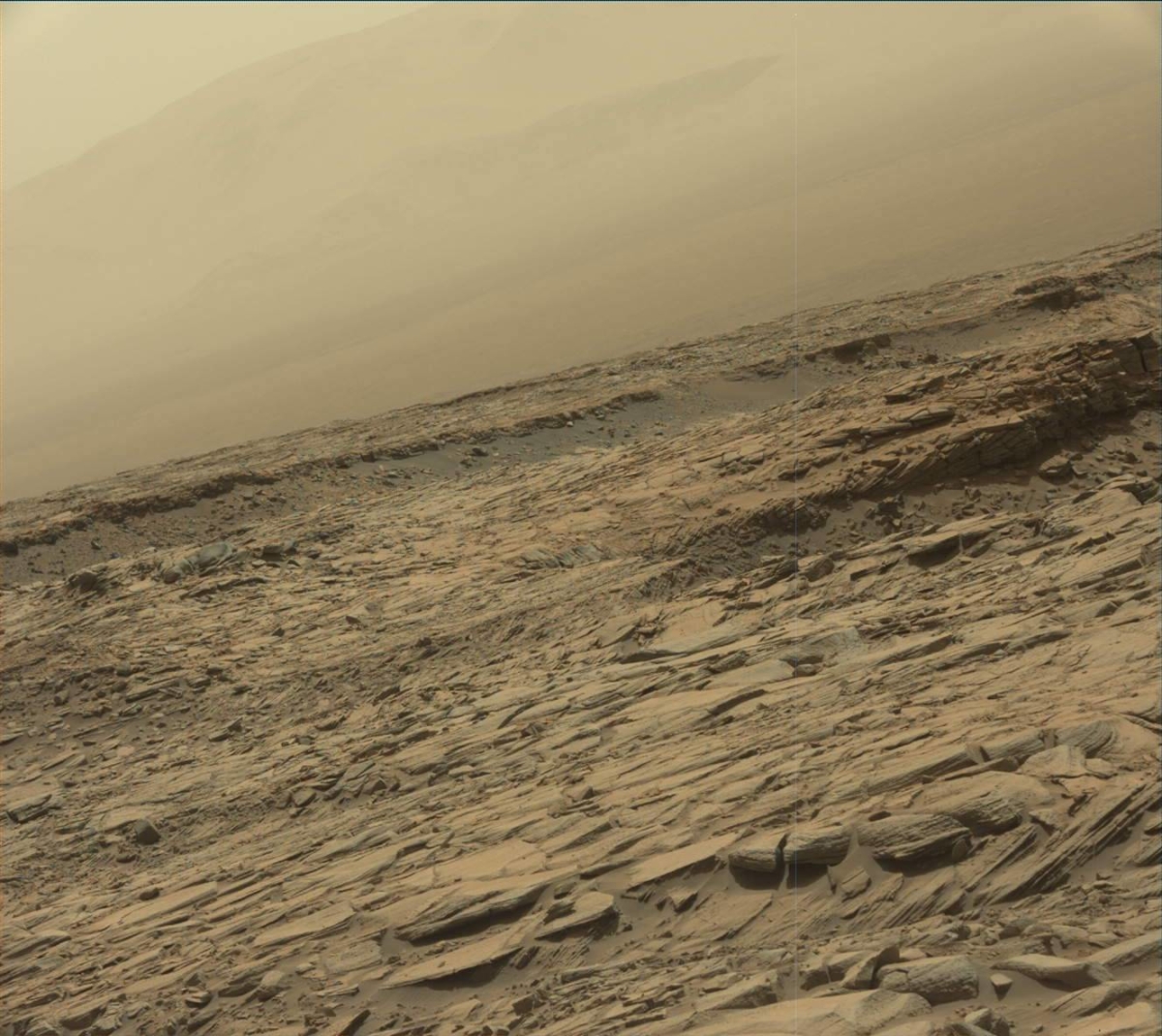 Curiosity Mars Rover: Gazing Into the Distance