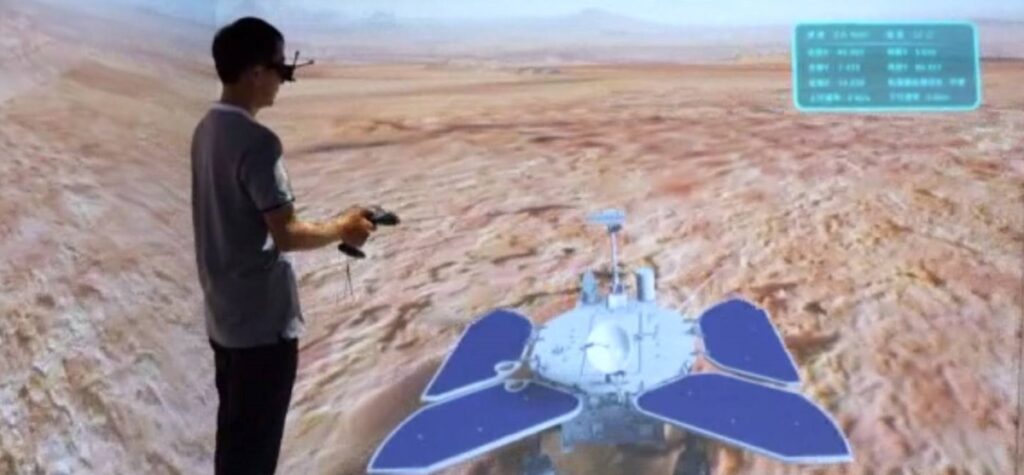 China’s VR System to Explore Mars