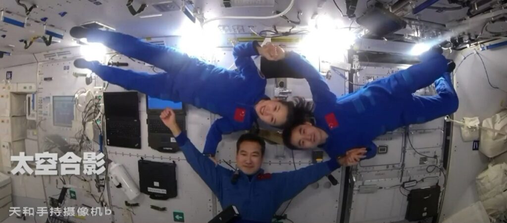China’s Shenzhou-13 Crew Capsule Unloaded