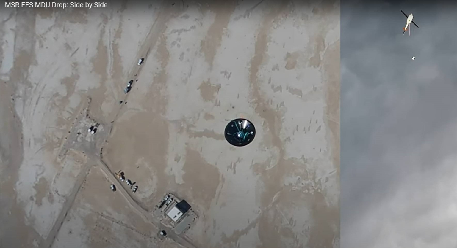 Mars Sample Return Capsule: Utah Testing (Video)