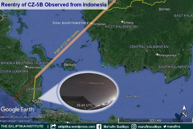 China Rocket Body Debris Found? Updated – New Images