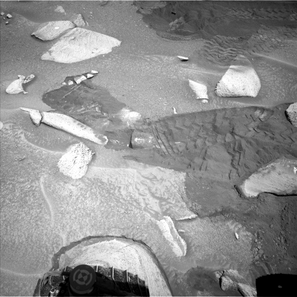 Curiosity Mars Rover: New Route