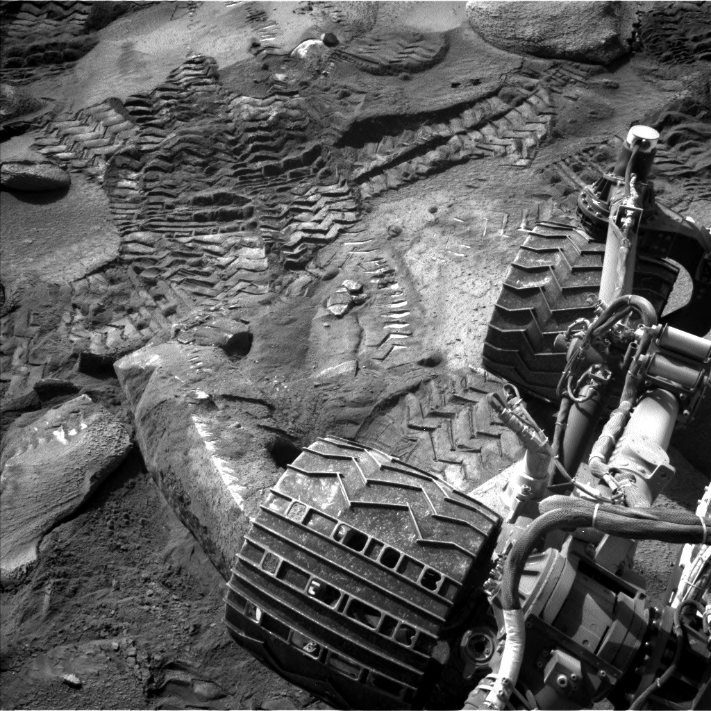 Curiosity Rover Route