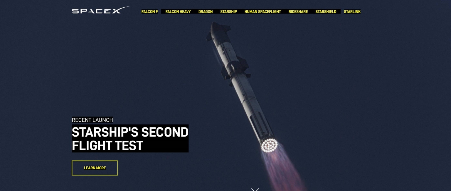 SpaceX Report: Starship Major Milestones